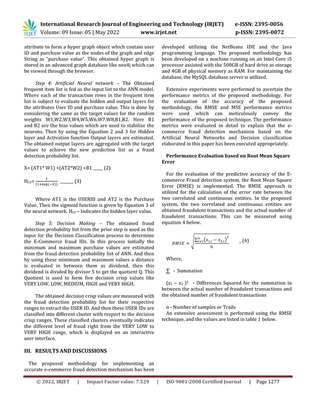 E-Commerce Transaction Fraud Detection through Machine Learning | PDF | Databases | Computer ...