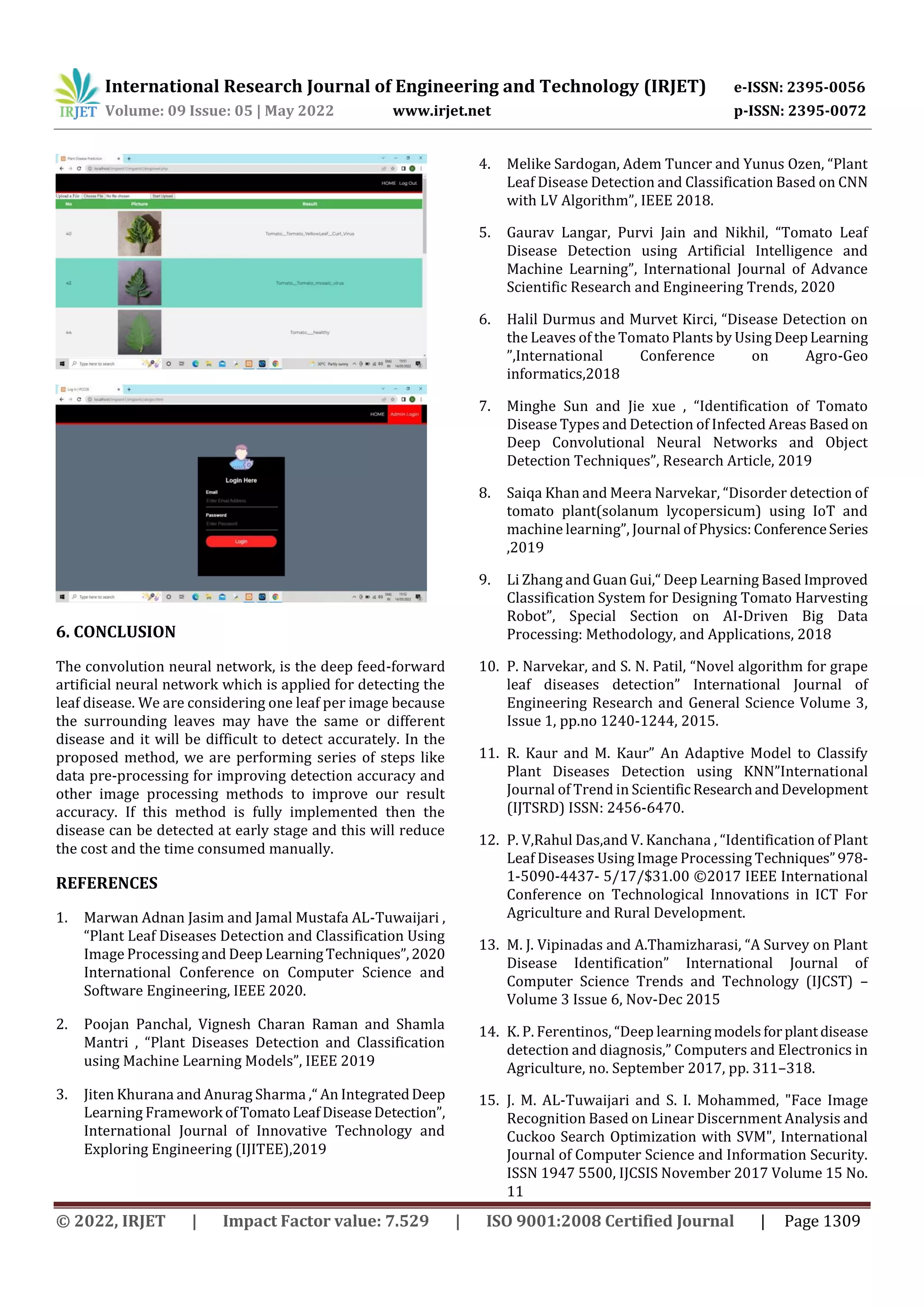 Plant Disease Prediction Using Image Processing | PDF
