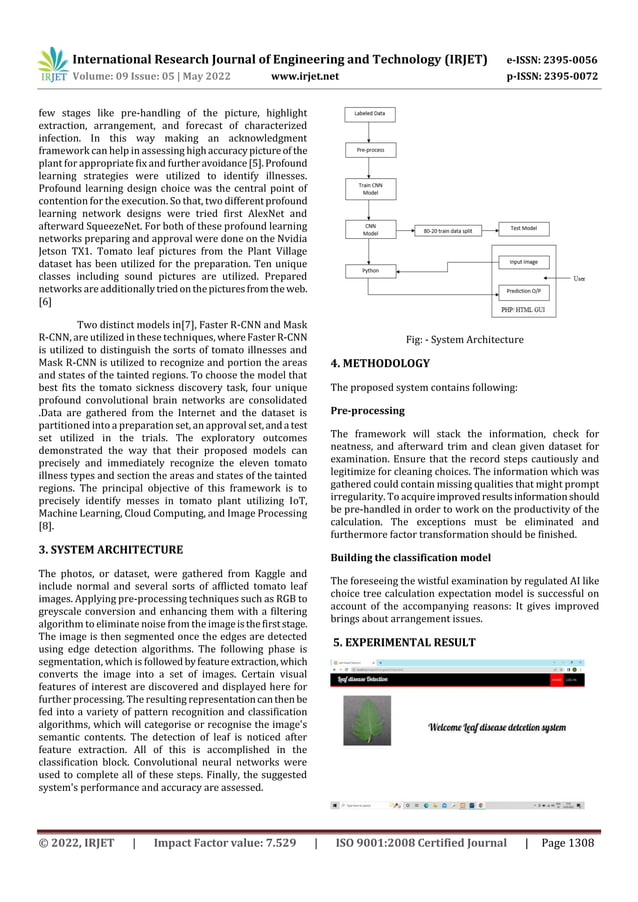 Plant Disease Prediction Using Image Processing | PDF | Agriculture ...