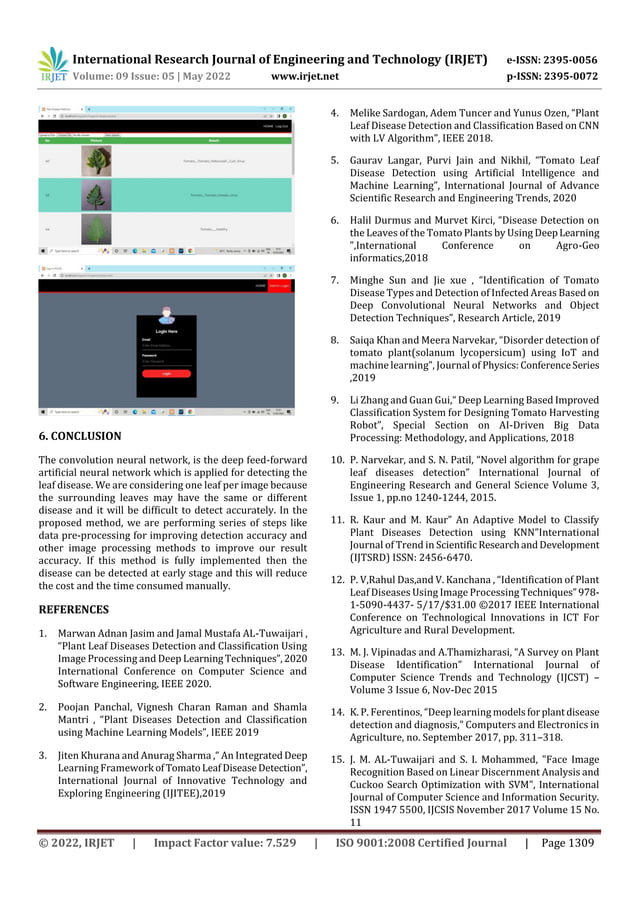 Plant Disease Prediction Using Image Processing | PDF | Agriculture ...