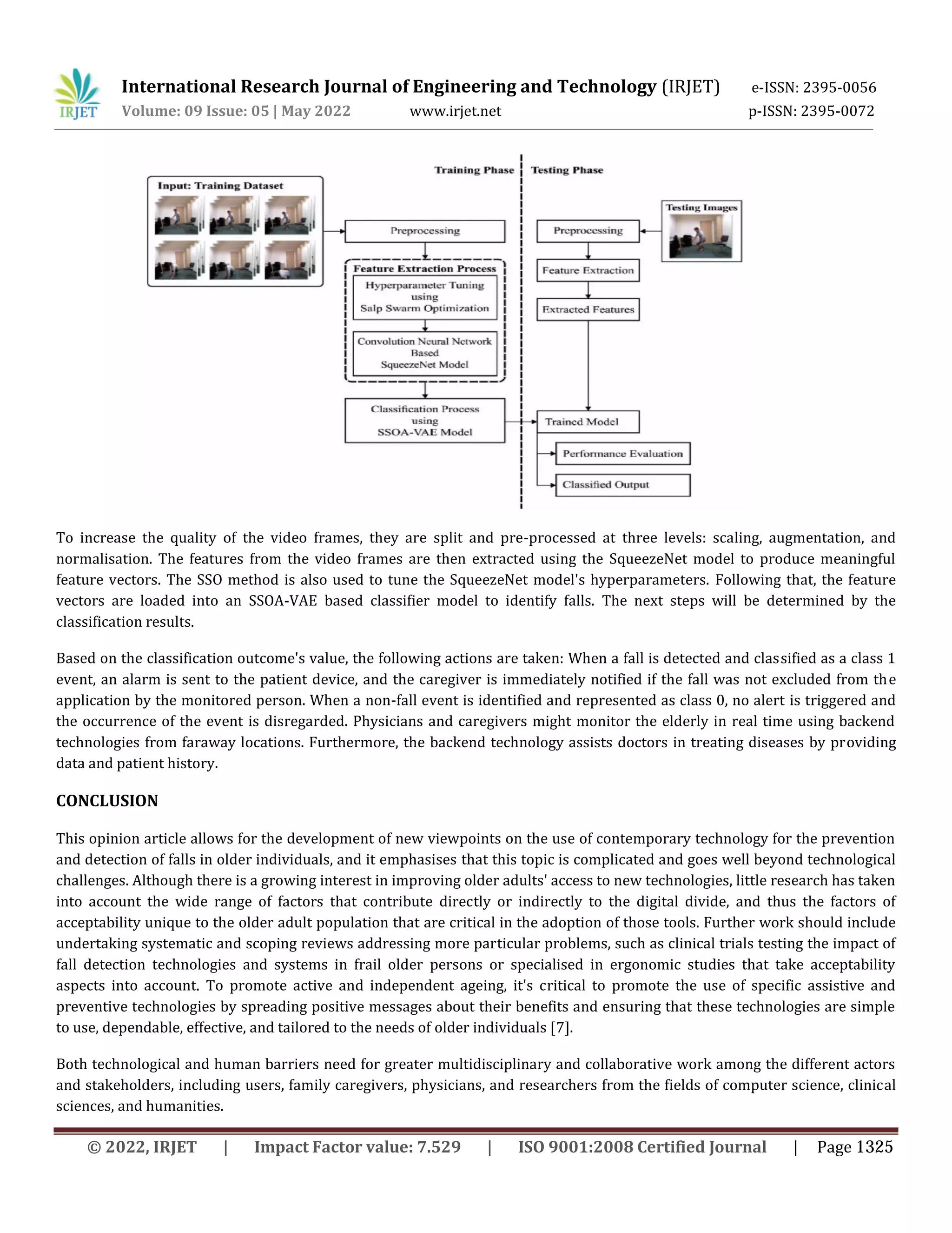 A FALL DETECTION SMART WATCH USING IOT AND DEEP LEARNING | PDF | Senior Health | Healthy Living