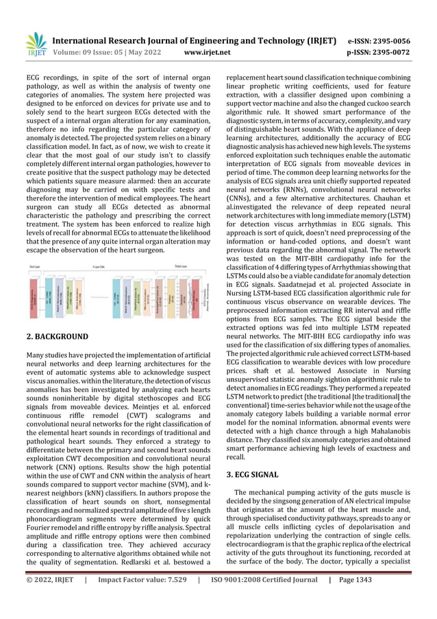 Application Of 1d Cnn In Ecg Classification Pdf
