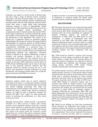 Hybrid Deep Learning Model for Multilingual Sentiment Analysis | PDF | Computer Software and ...