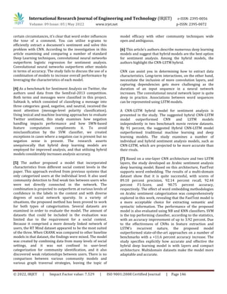 Hybrid Deep Learning Model for Multilingual Sentiment Analysis | PDF | Computer Software and ...