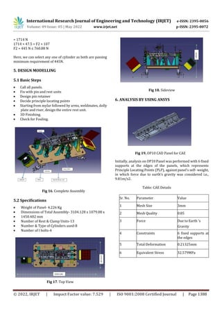 Design, Analysis and Simulation of Body in White (BIW) Fixture | PDF