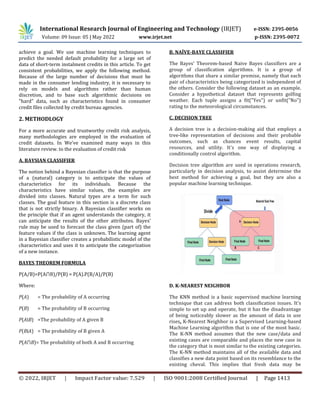 MACHINE LEARNING CLASSIFIERS TO ANALYZE CREDIT RISK | PDF | Financial ...