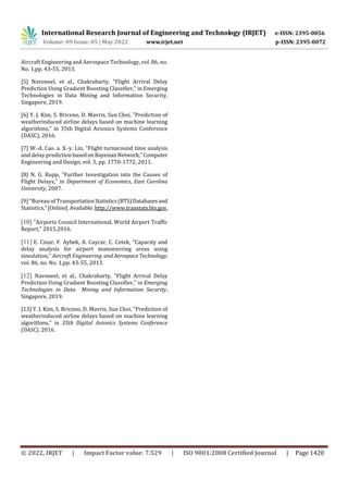 Predicting Flight Delays with Error Calculation using Machine Learned ...