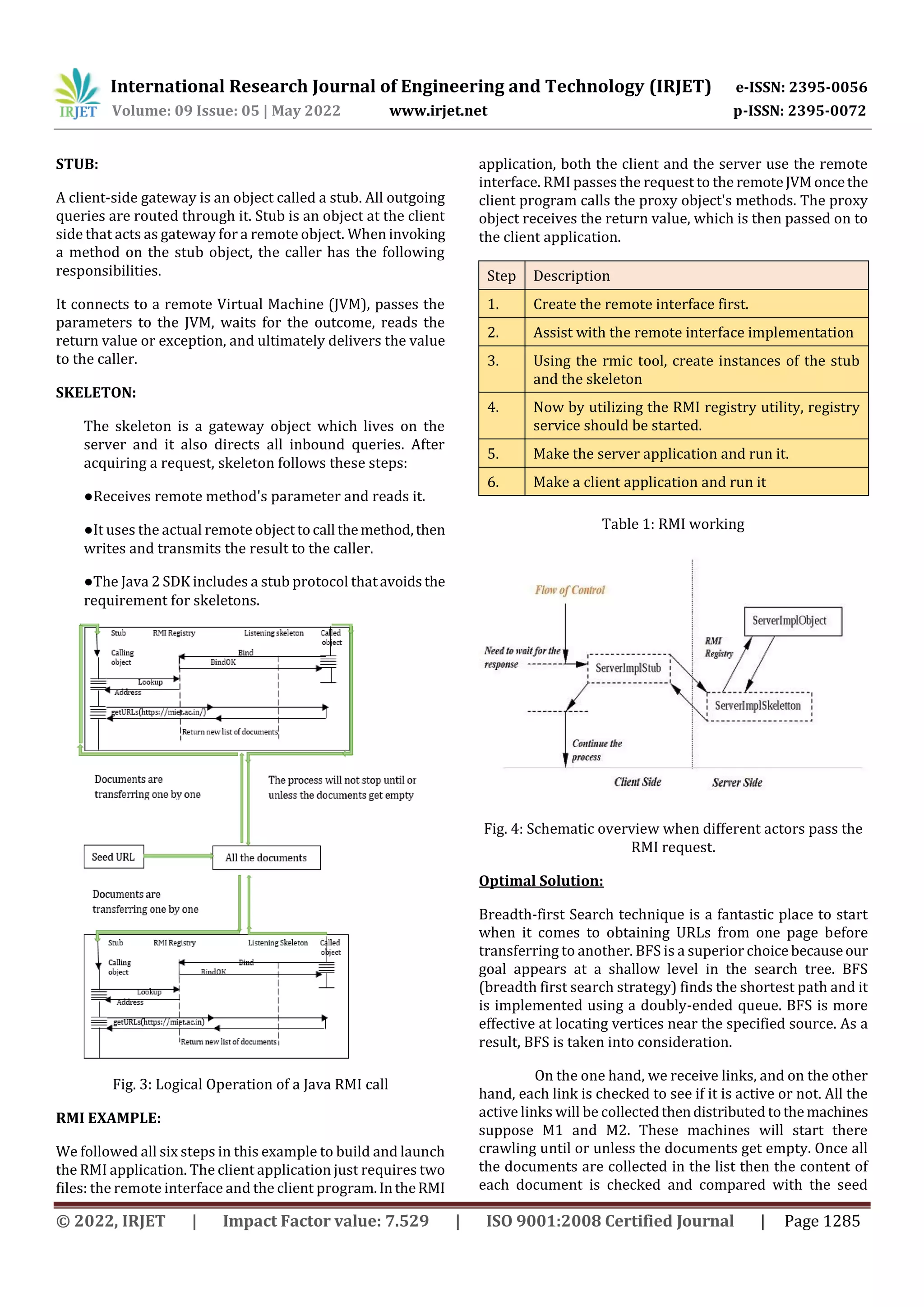 Smart Crawler Automation with RMI | PDF