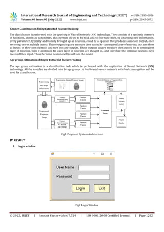 Fingerprint Based Gender Classification by using Fuzzy C- Means and Neural Network Model | PDF