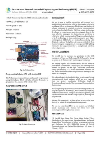 Advanced Automobiles Safety System using LIFI | PDF