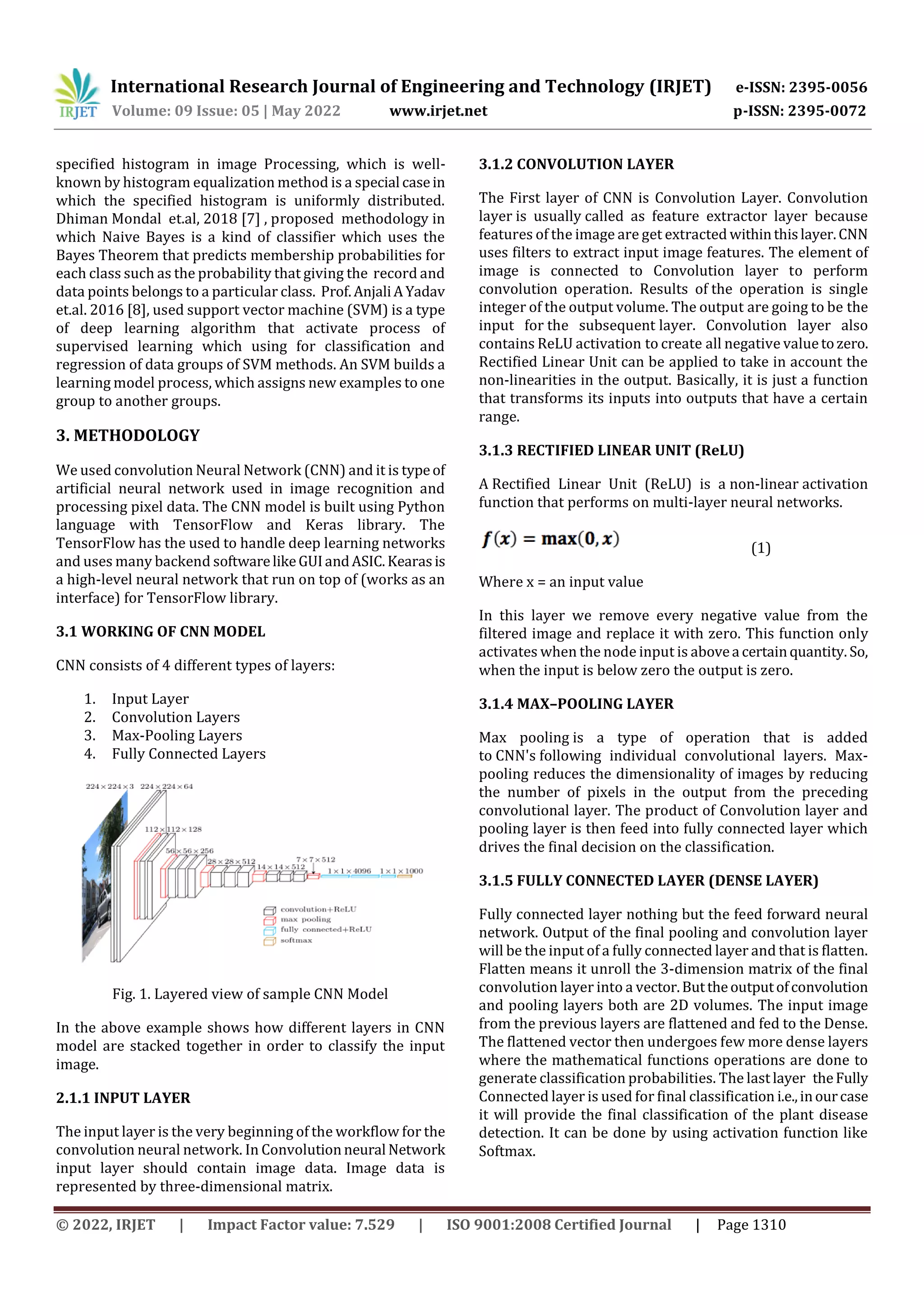 Plant Disease Detection Using Convolution Neural Network Cnn Pdf
