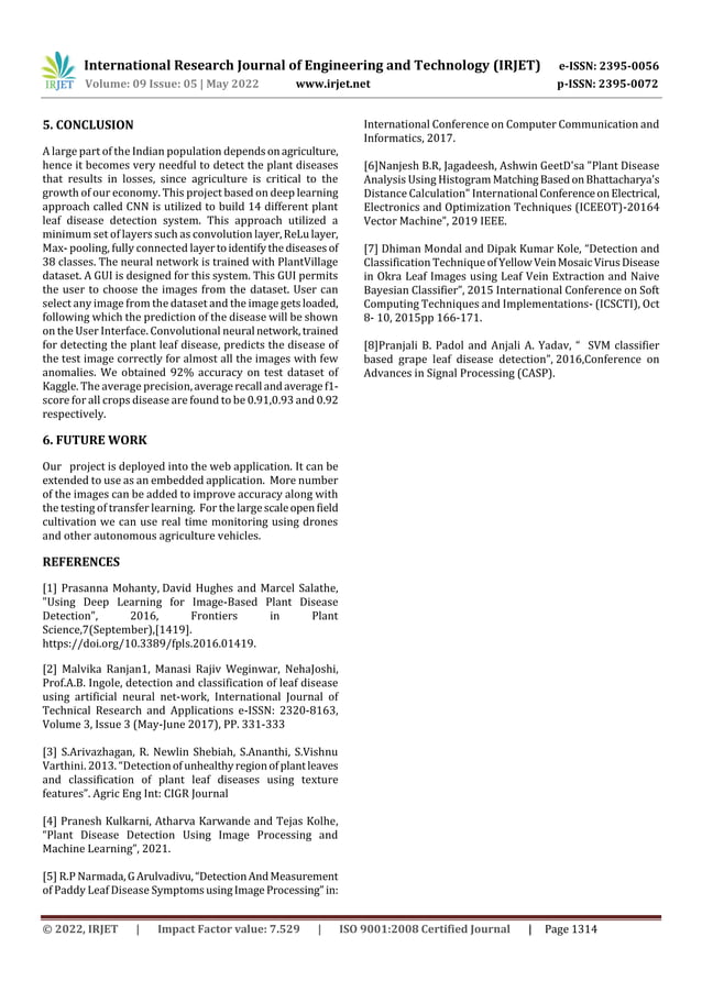 Plant Disease Detection Using Convolution Neural Network Cnn Pdf