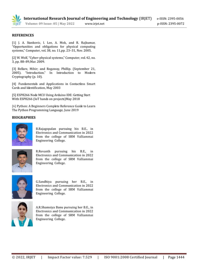 A Lightweight Payment Verification Using Blockchain Algorithm On Iot Devices Pdf 5634