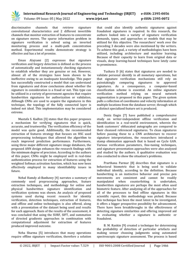 Signature Verification through Convolutional Neural network | PDF