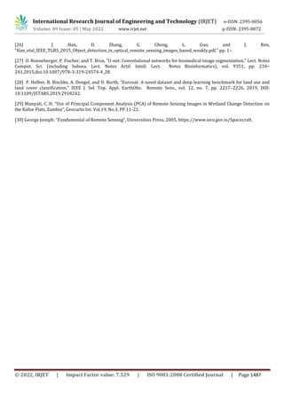 Satellite Image Classification and Analysis using Machine Learning with ...