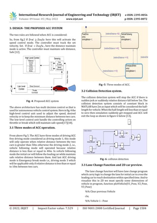 Adaptive Cruise Control System for Vehicle Using Model Predictive ...