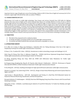 HOME AUTOMATION USING LI-FI TECHNOLOGY | PDF | Internet of Things | Internet