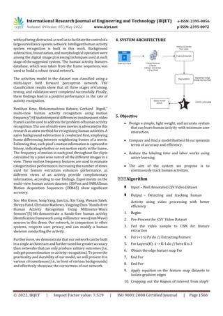 Human Activity Recognition Using Neural Network | PDF