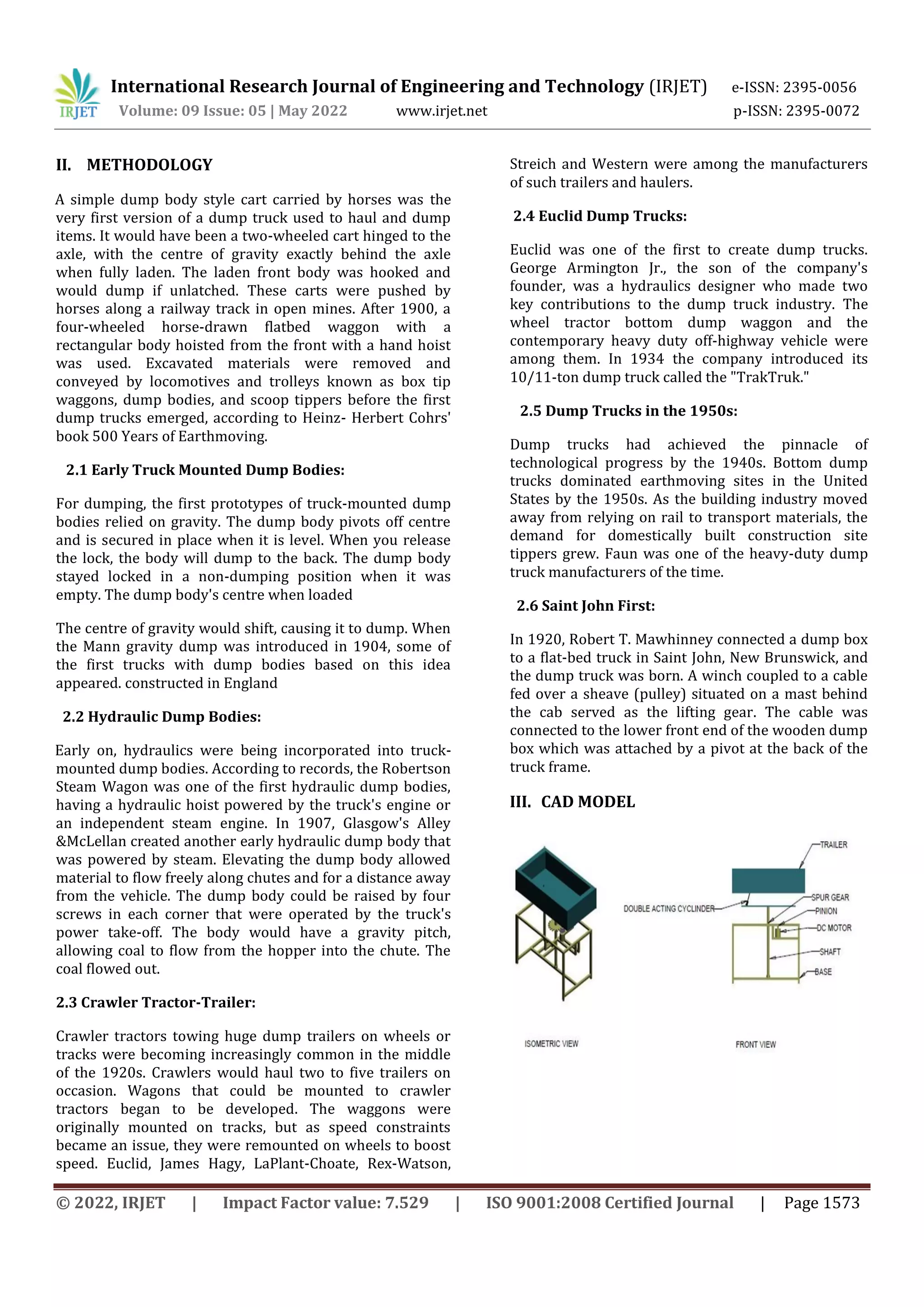 DESIGN AND FABRICATION OF 360 DEGREE ROTATING TROLLEY | PDF