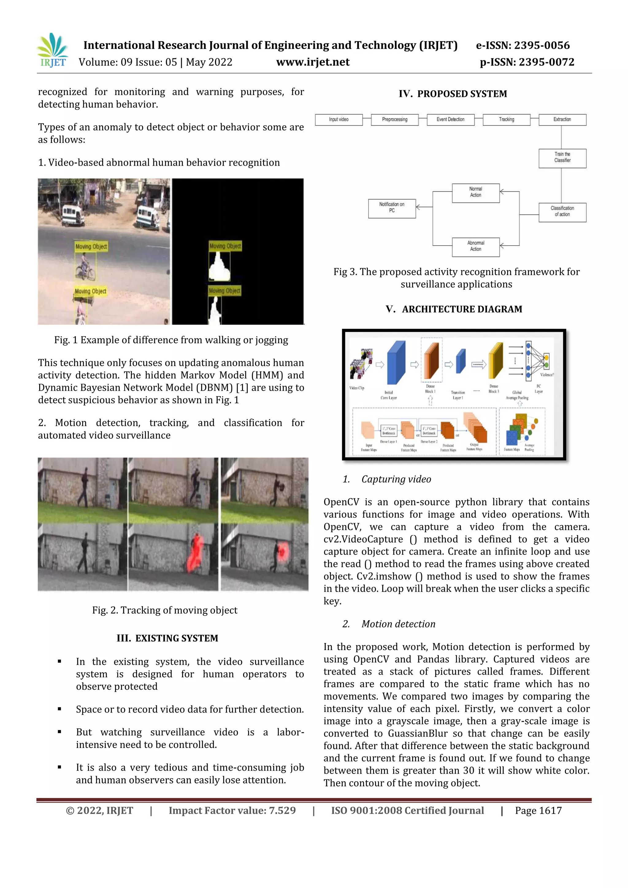 Intelligent Video Surveillance System using Deep Learning | PDF