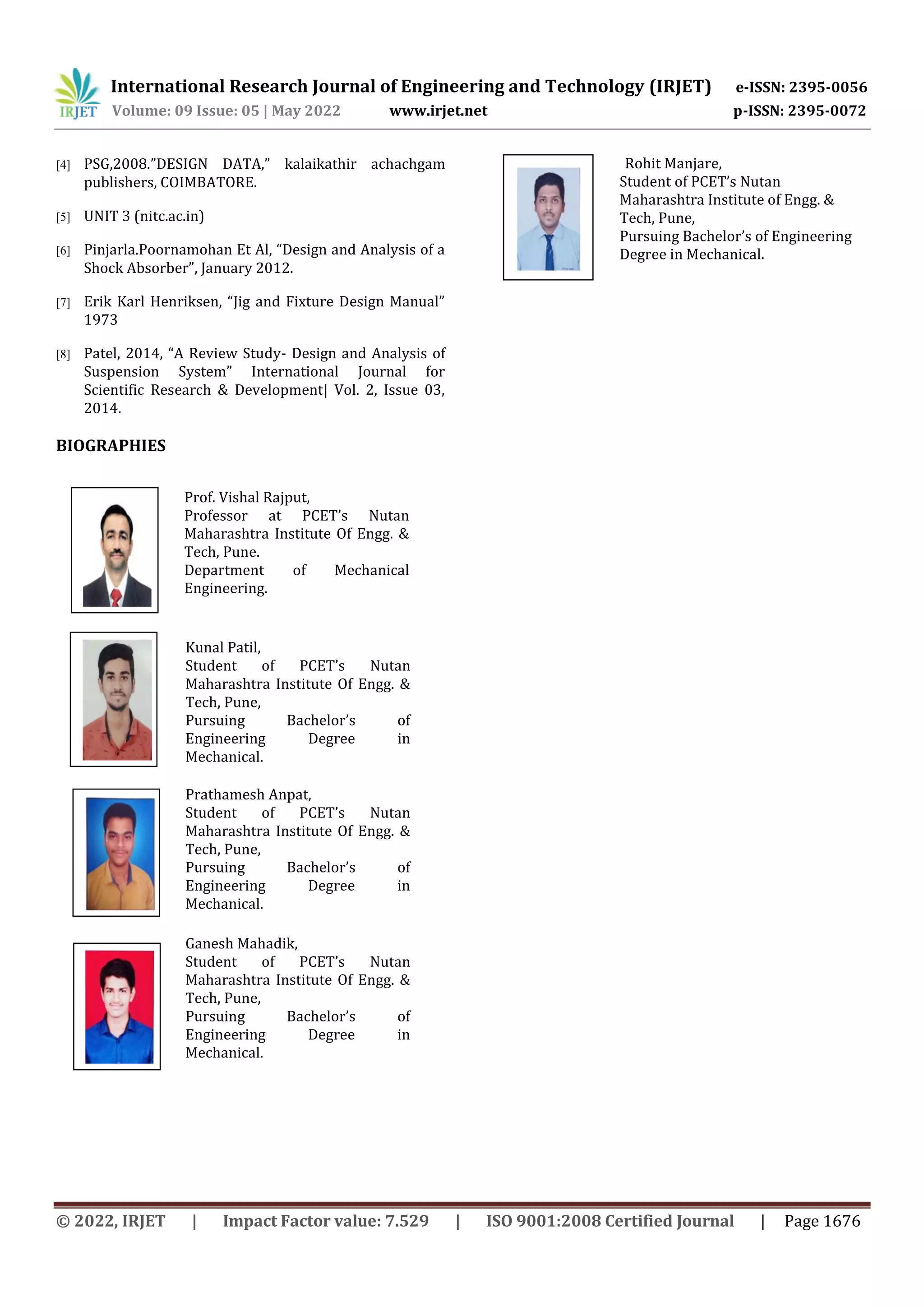 Design & Development of Fixture For Shox Pulling | PDF
