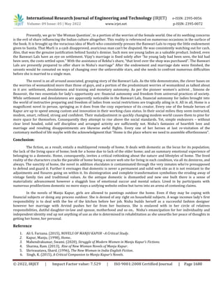 Feminist Struggle Against Biases in Manju Kapur’s Home | PDF