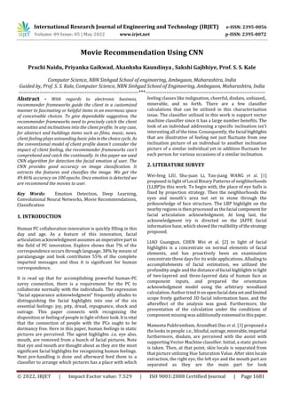 Movie Recommendation Using CNN | PDF