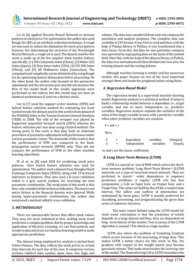 Visualizing And Forecasting Stocks Using Machine Learning Pdf