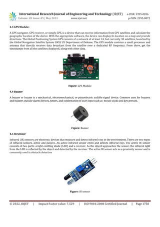 ACCIDENT PREVENTION AND IDENTIFICATION SYSTEM FOR VEHICLES USING ...
