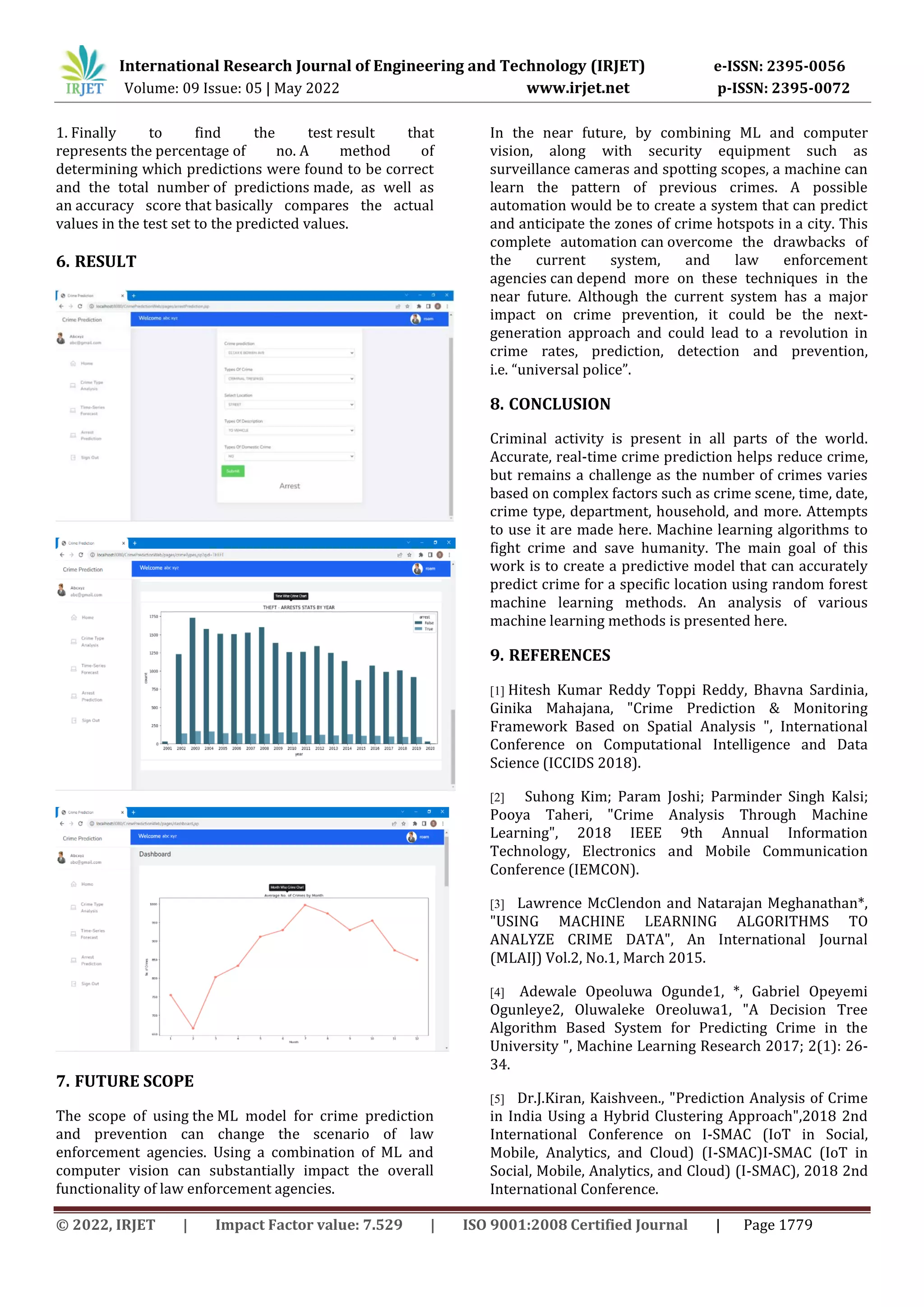 Predictive Modeling for Topographical Analysis of Crime Rate | PDF ...