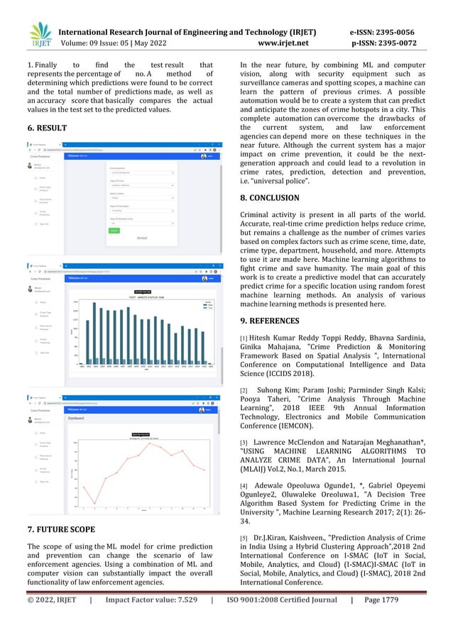 Predictive Modeling for Topographical Analysis of Crime Rate | PDF | Crime & Harmful Acts to ...