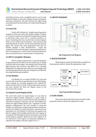 Design of IOT Garbage Monitoring with Weight Sensing | PDF