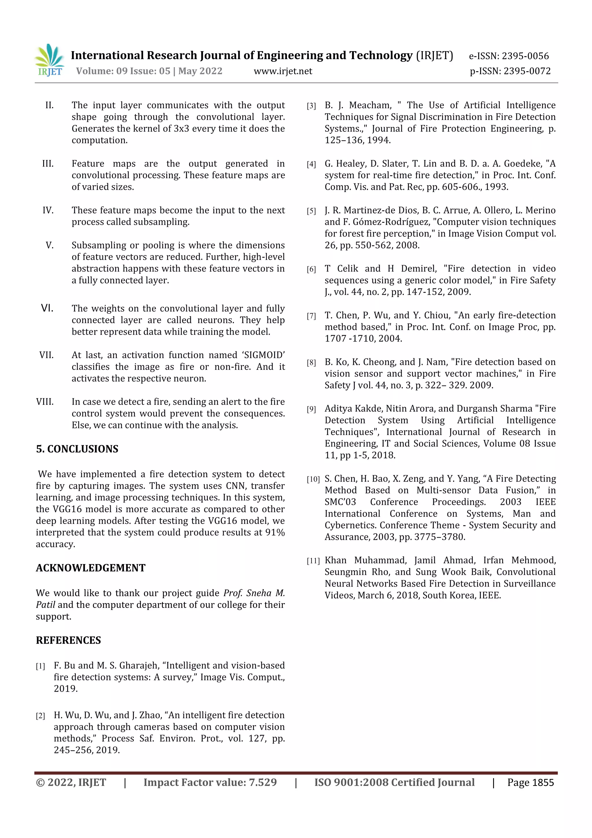 Forest Fire Detection Using Deep Learning And Image Recognition Pdf