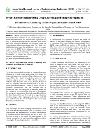 Forest Fire Detection Using Deep Learning and Image Recognition | PDF