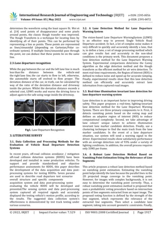 Realtime Road Lane Detection | PDF