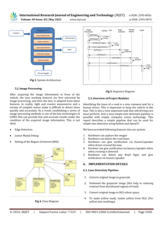 Realtime Road Lane Detection | PDF