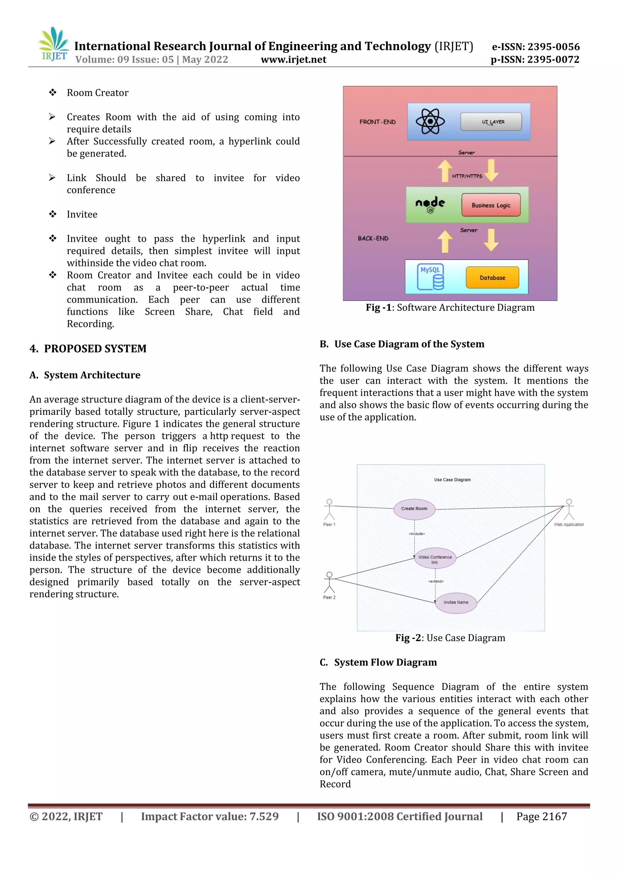 VIDEO CONFERENCING SYSTEM USING WEBRTC | PDF | Web Conferencing | Computer Software and Applications