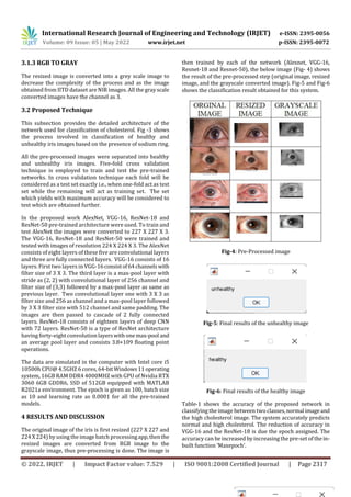 CLASSIFICATION OF SUBJECTS WITH CHOLESTEROL USING IRIS | PDF | Heart and Cardiovascular Diseases ...