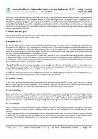 Cyberbullying Detection on Social Networks Using Machine Learning ...