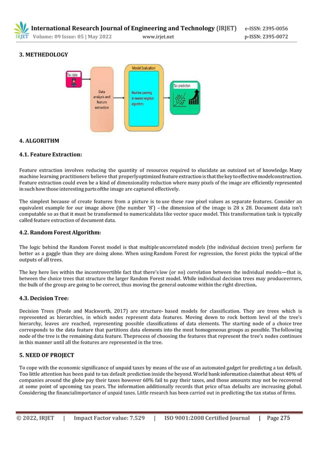 Tax Prediction Using Machine Learning | PDF | Business Accounting & Finance | Business