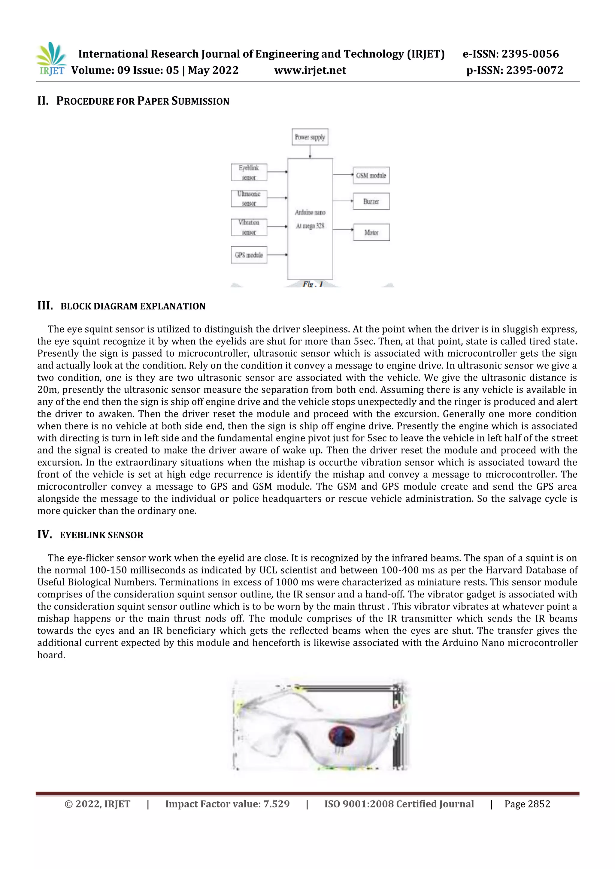 Automotive Collision Avoidance System Using In Solar Powered Smart E-Vehicle | PDF