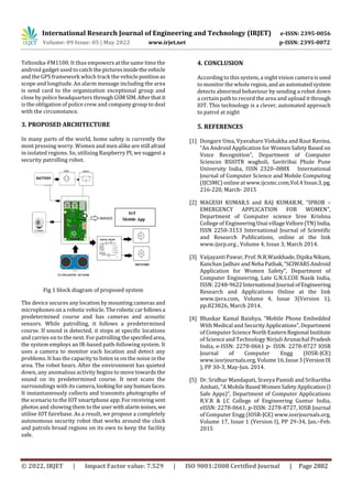 Raspberry Pi Based Surveillance Robot for Home Security | PDF