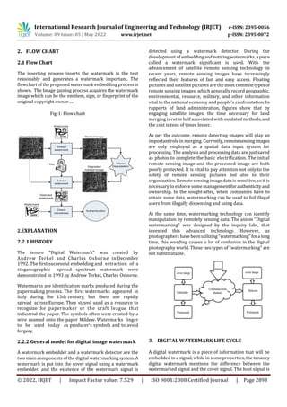 DIGITAL WATERMARKING TECHNOLOGY IN INFORMATION SECURITY | PDF