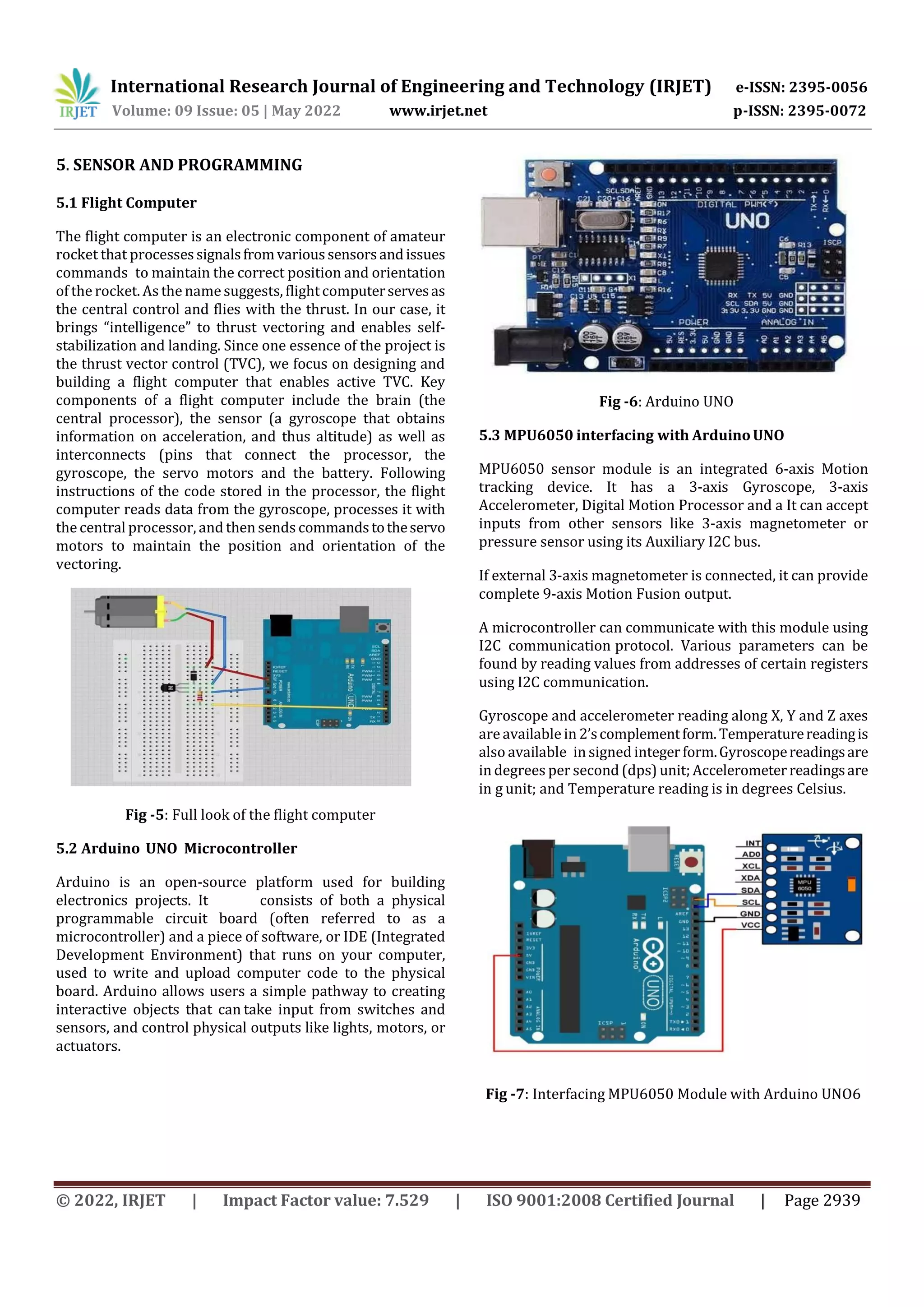 Design of Self- Stabilization Thrust Vector Control System (TVCs)for Rockets and Missiles | PDF