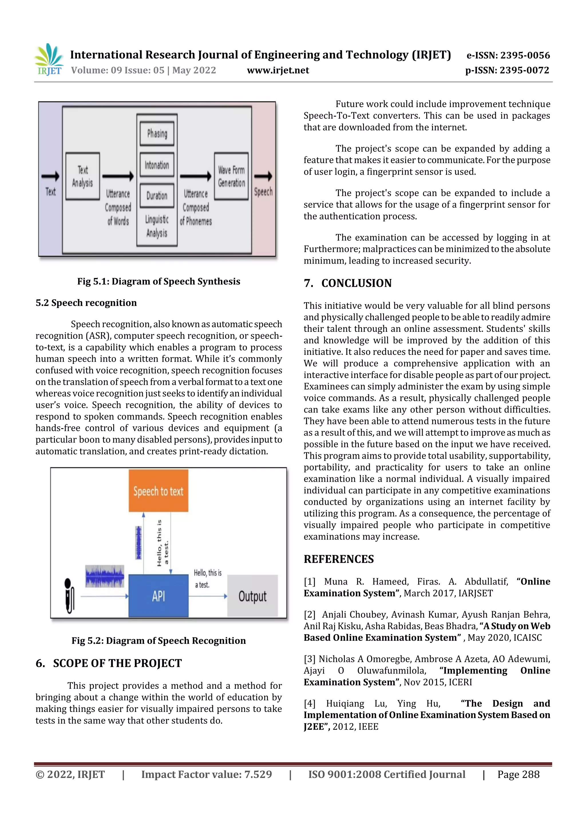 E-BLIND EXAM PORTAL | PDF