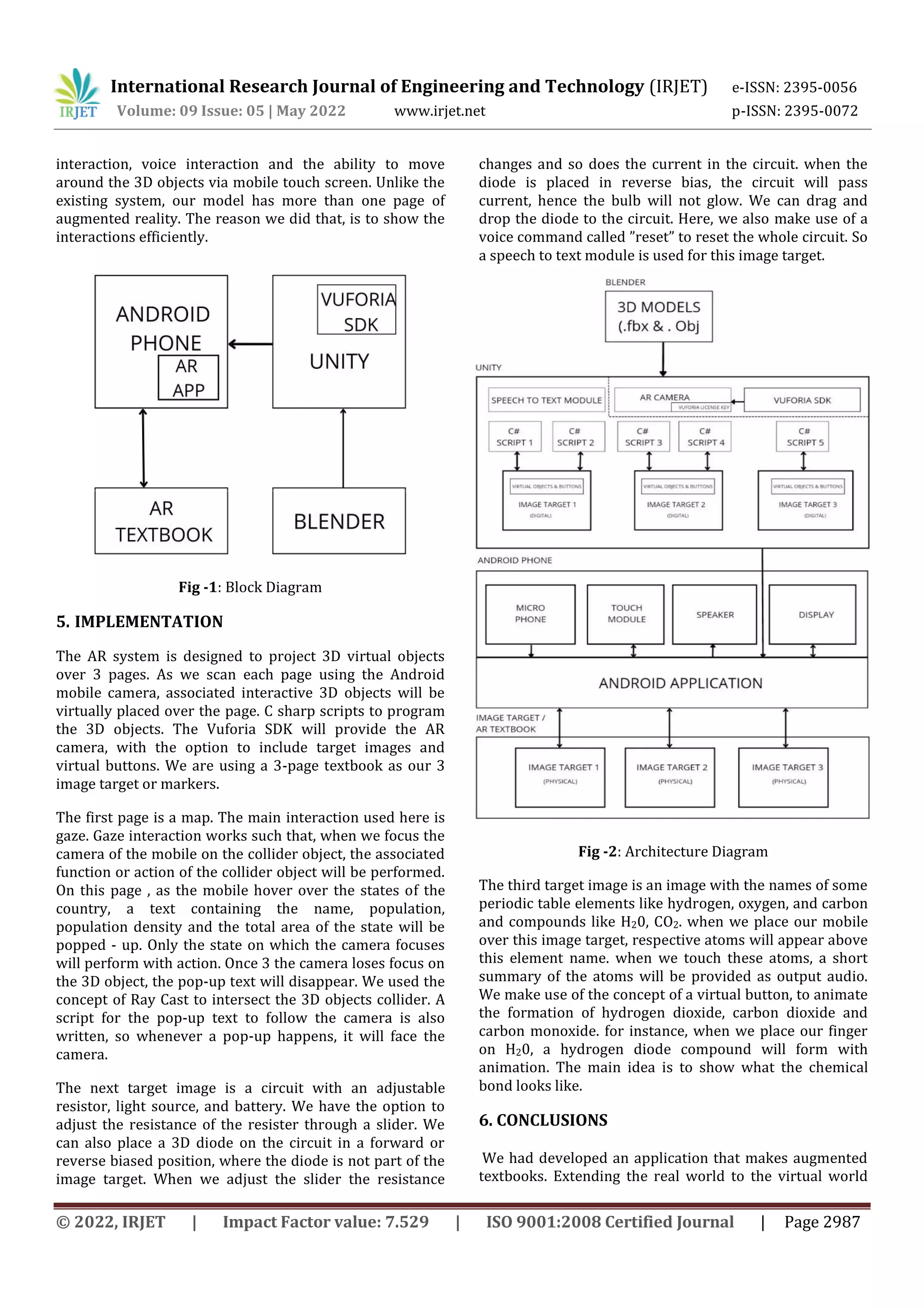 INTERACTIVE EDUCATION USING AUGMENTED REALITY THROUGH HANDHELD DEVICES | PDF