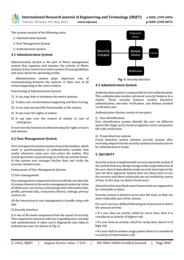 Metro Management System | PDF