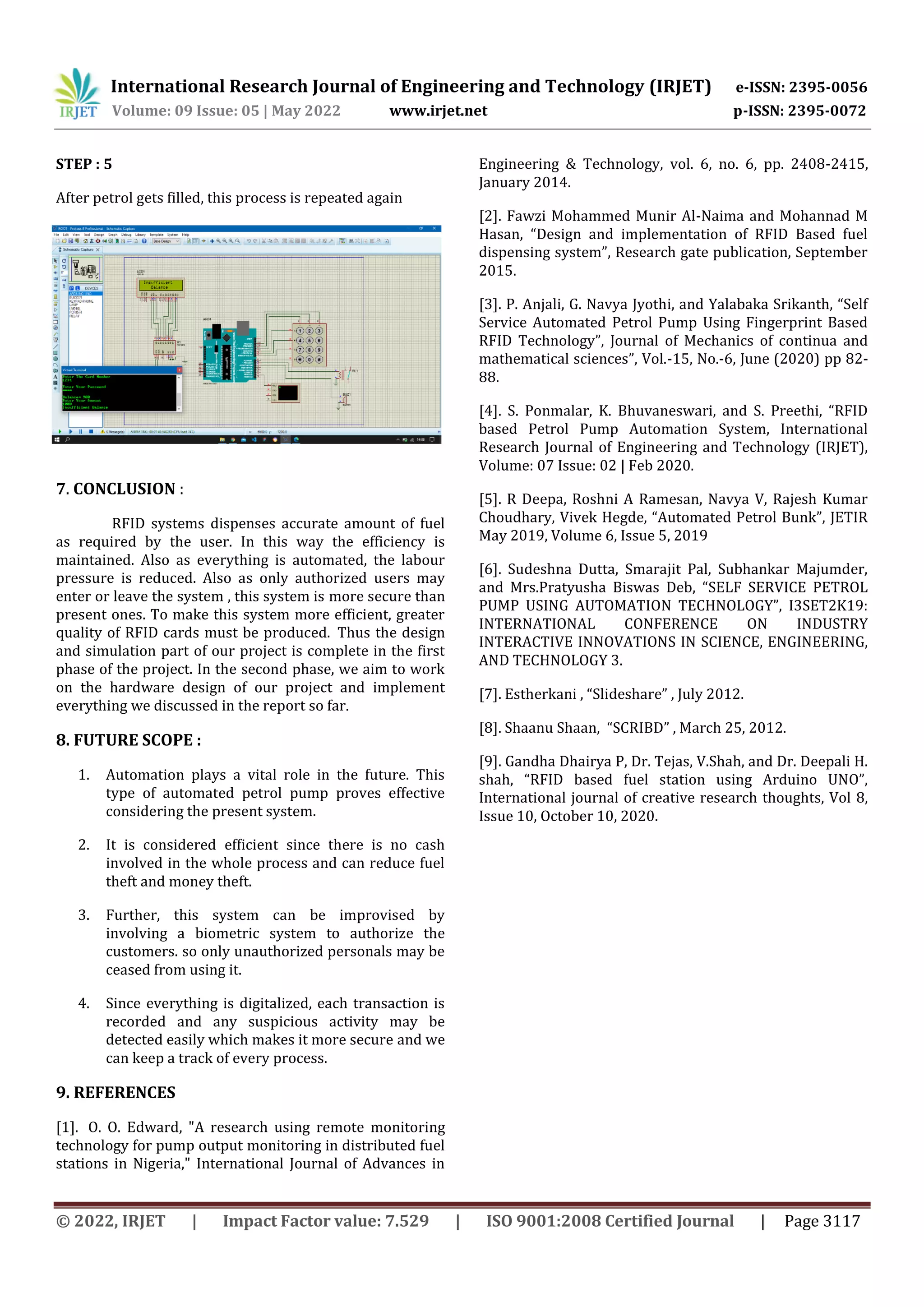 AUTOMATED PETROL PUMP USING RFID TECHNOLOGY | PDF