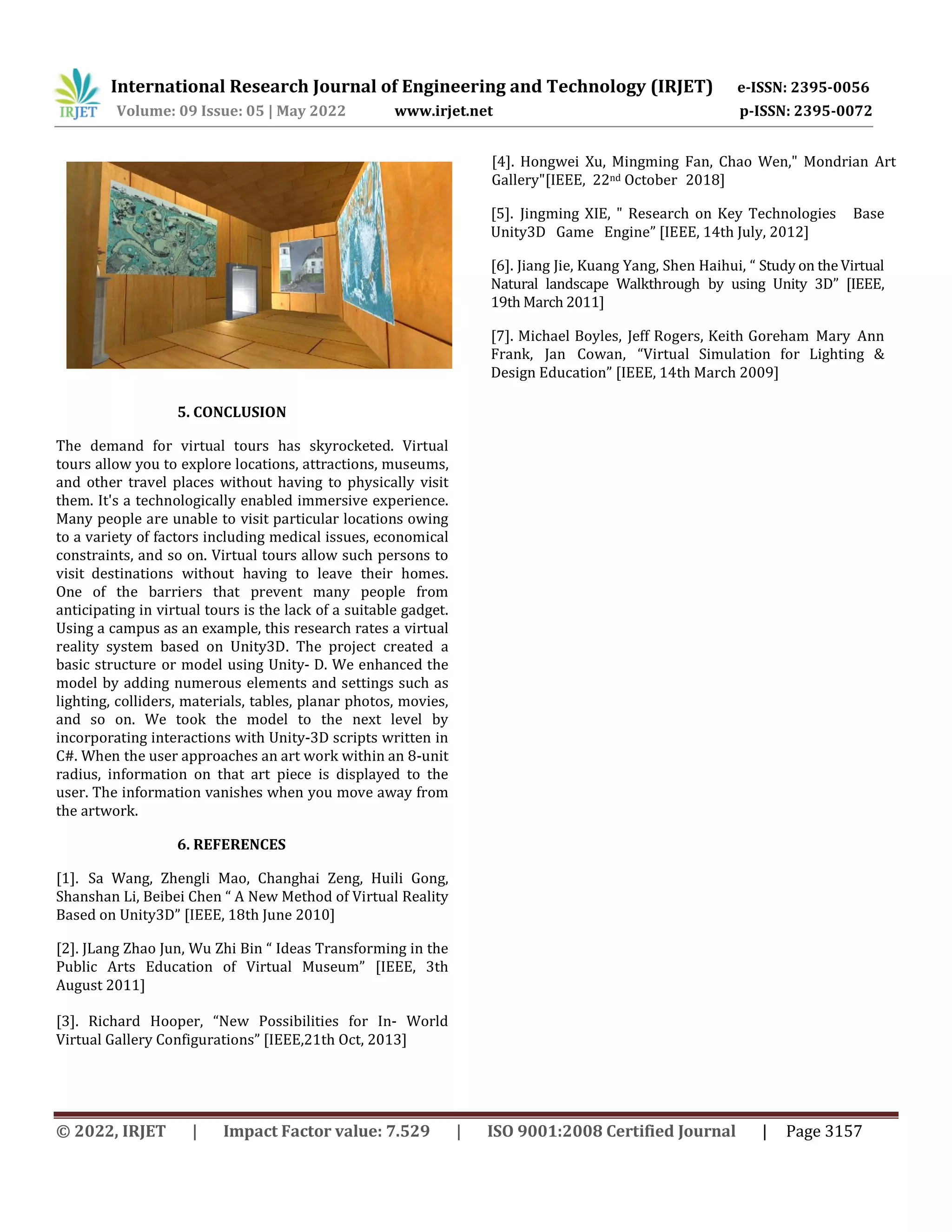 Virtual Art Gallery | PDF