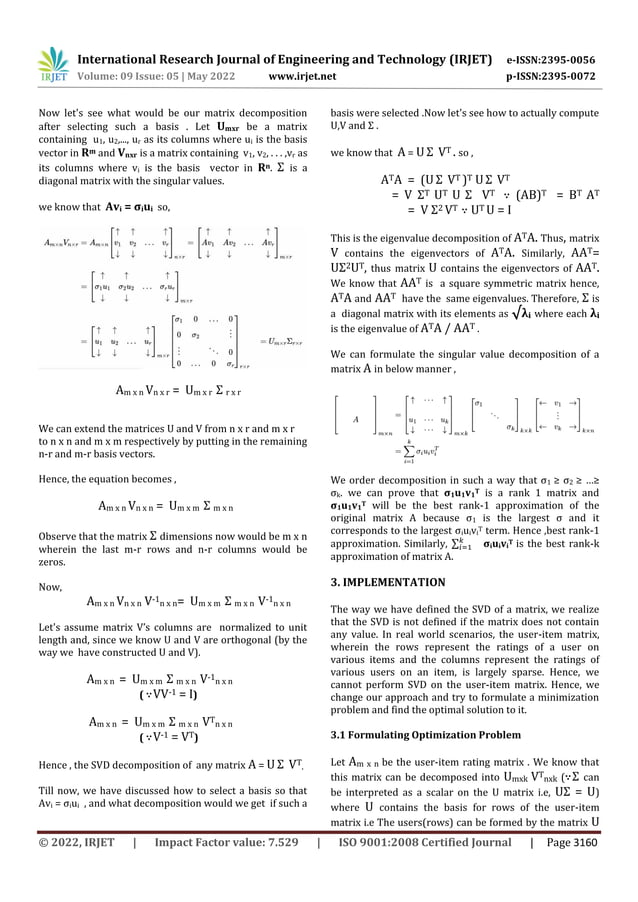 Latent Factor Model For Collaborative Filtering | PDF